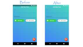 how to make fully Android Transparent Status bar | Learn Pain Less